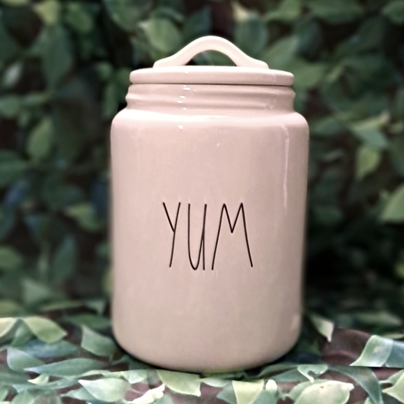 Rae Dunn | Kitchen | Rae Dunn Yum Cannister With Lid Nwot | Poshmark